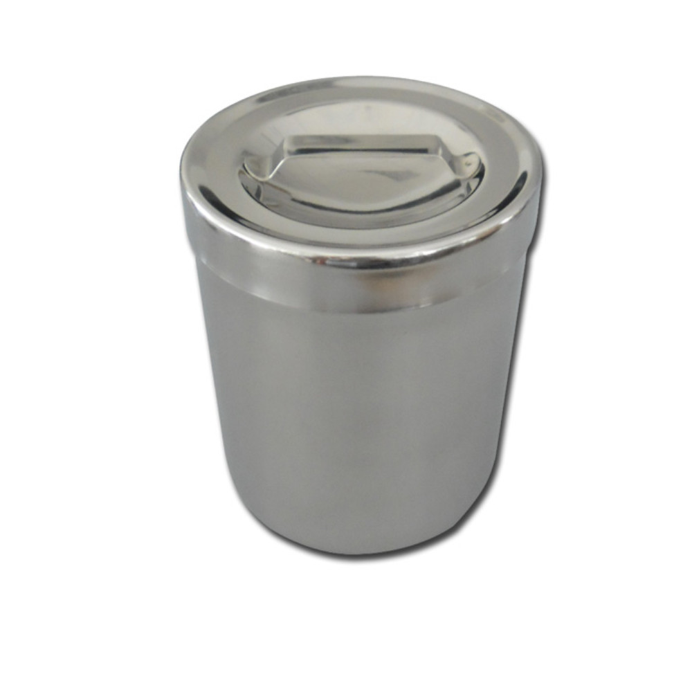 Recipienti medicali din inox cu capac, pentru comprese, Containere ...