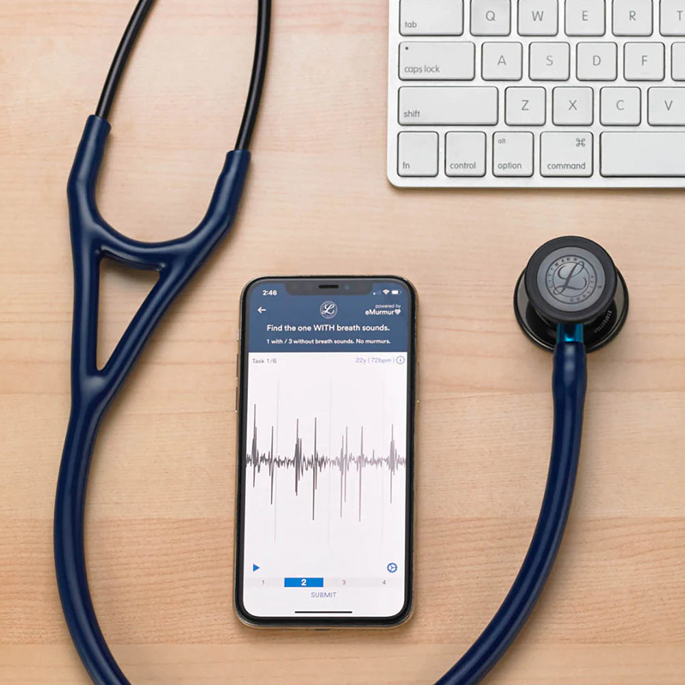 Stetoscop veterinar cardiologie 3M™ Littmann® Cardiology IV Blue ...